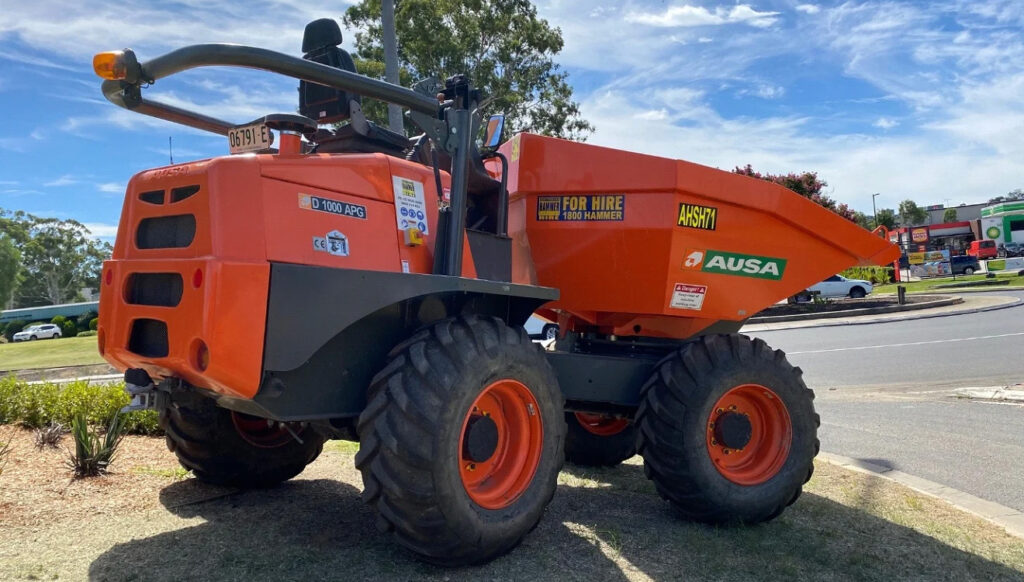 Ausa Site Dumper Hire - 6T & 10T Site Dumper NSW, QLD, VIC